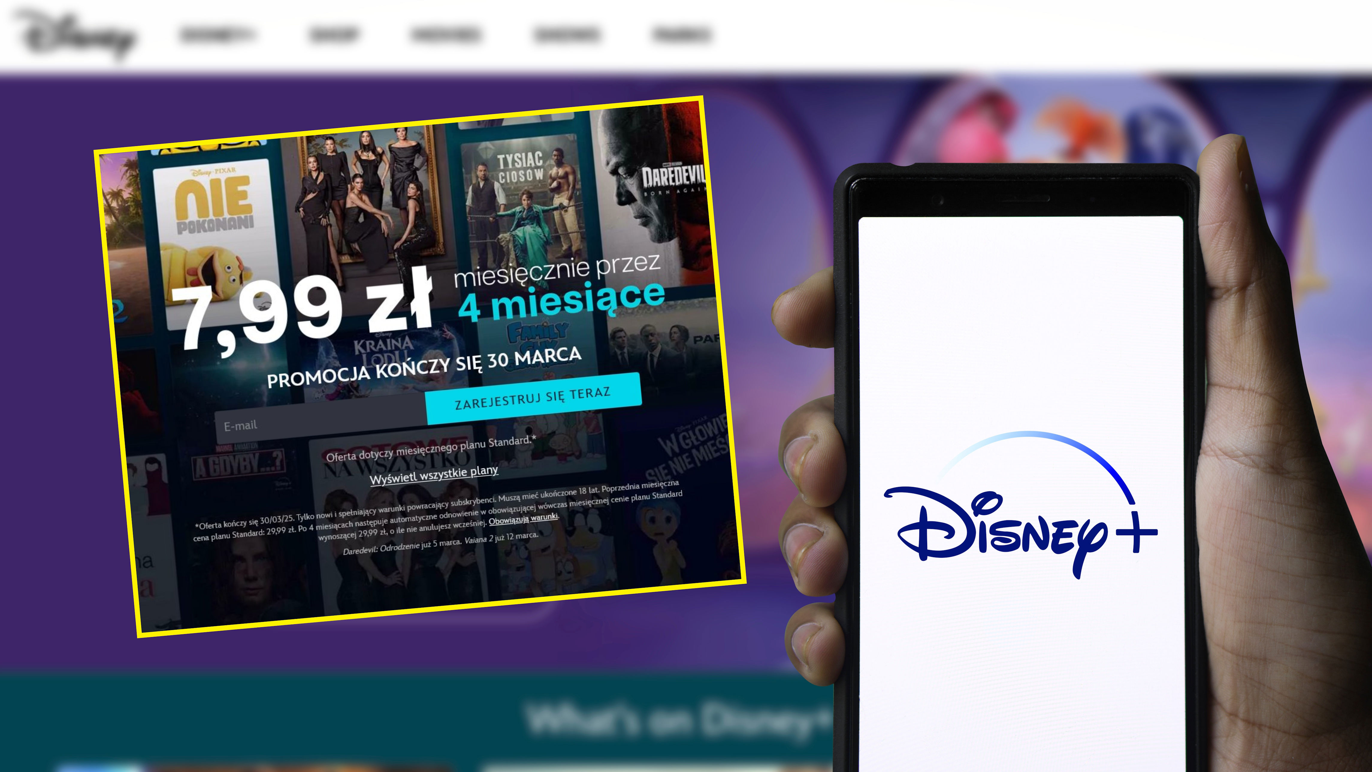 Promocja na Disney+. Tańszy abonament dla nowych i powracających użytkowników