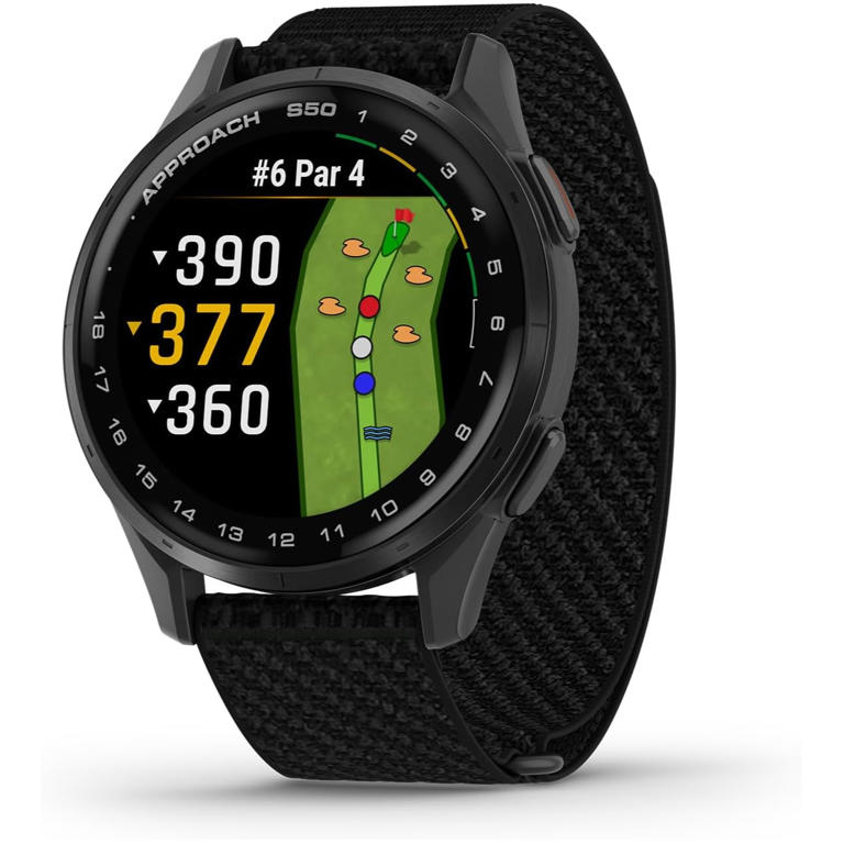 I played a golf round with the Garmin Approach S50 smartwatch, and it's ...