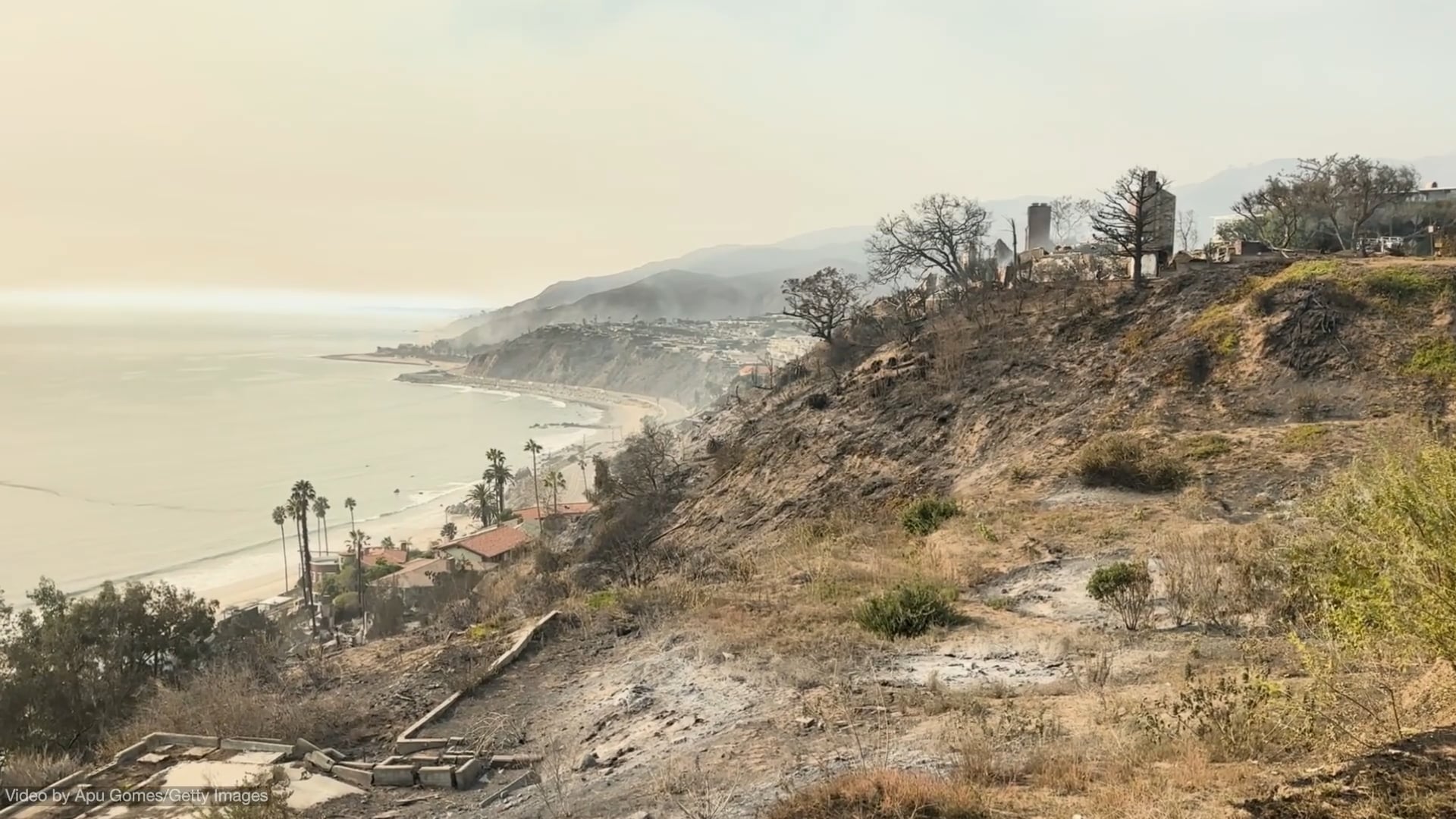 The Scars of Pacific Palisades Blaze: A Drone's Eye Perspective