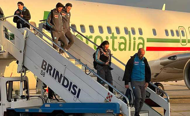 "Nell'aereo del Napoli capimmo cosa stesse accadendo giù", Giubilato ...