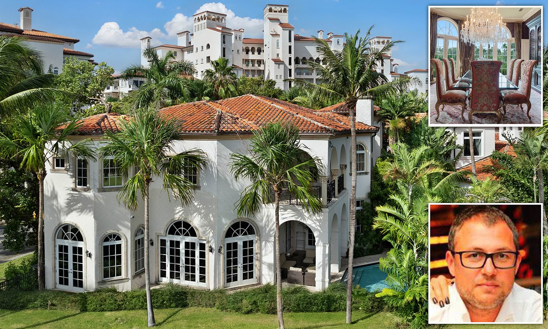 Gorgeous Miami mansion owned by Russian oligarch who died under ...