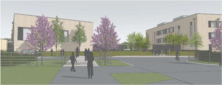 Major step forward for new secondary school at North Whiteley near ...