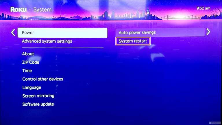How to restart your Roku streaming device