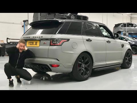 The Loudest Range Rover SVR Exhaust Yet – Turn Up the Volume