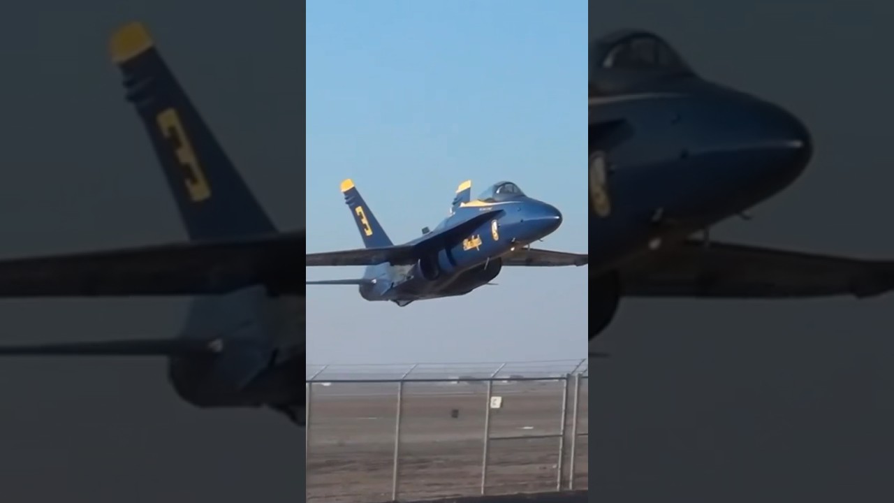 F-18 Takeoff Flyover