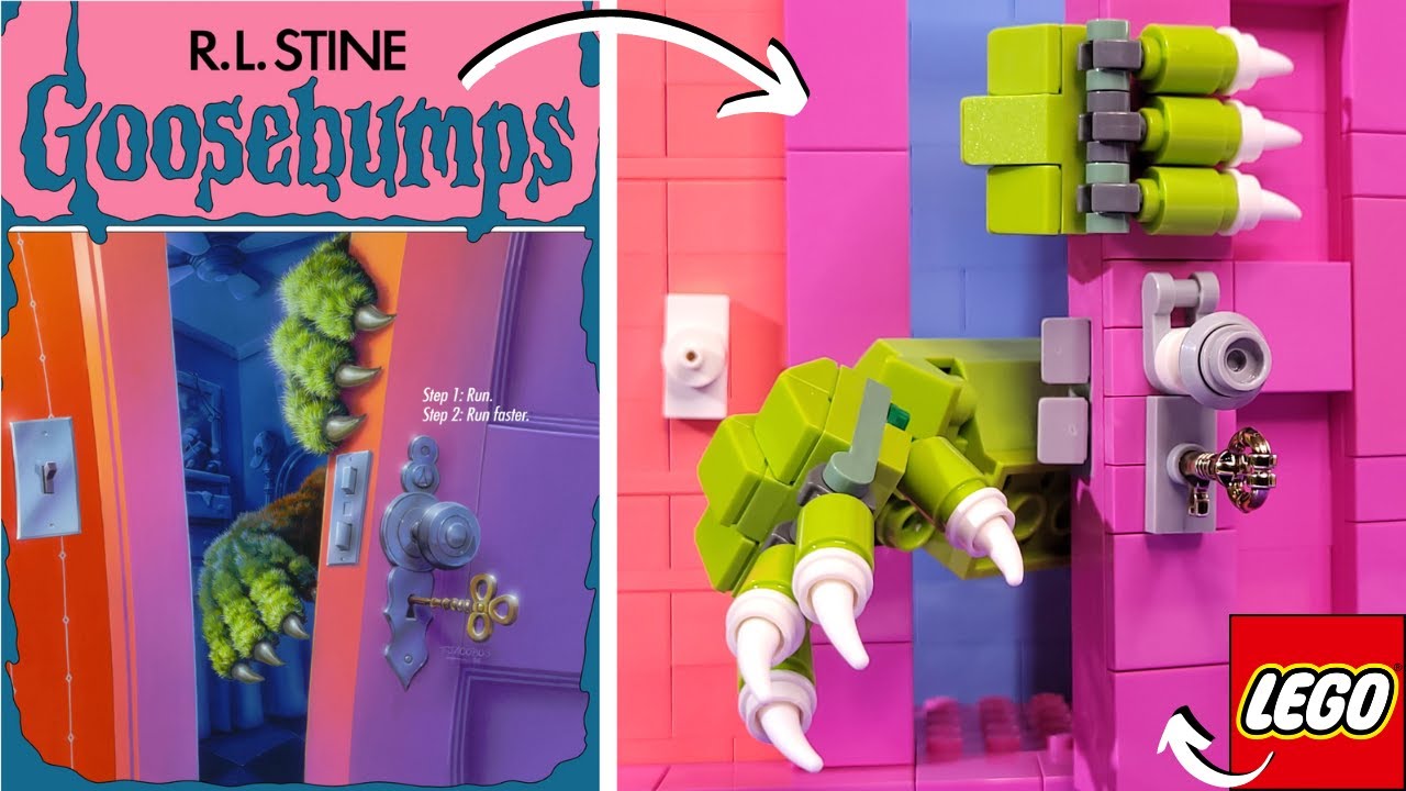 I Turned Creepy Goosebumps Books into Lego...