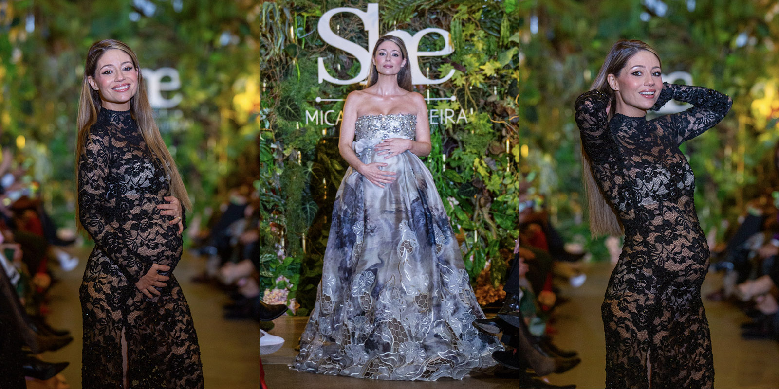 Sofia Escobar deslumbra no desfile primavera/verão de Micaela Oliveira