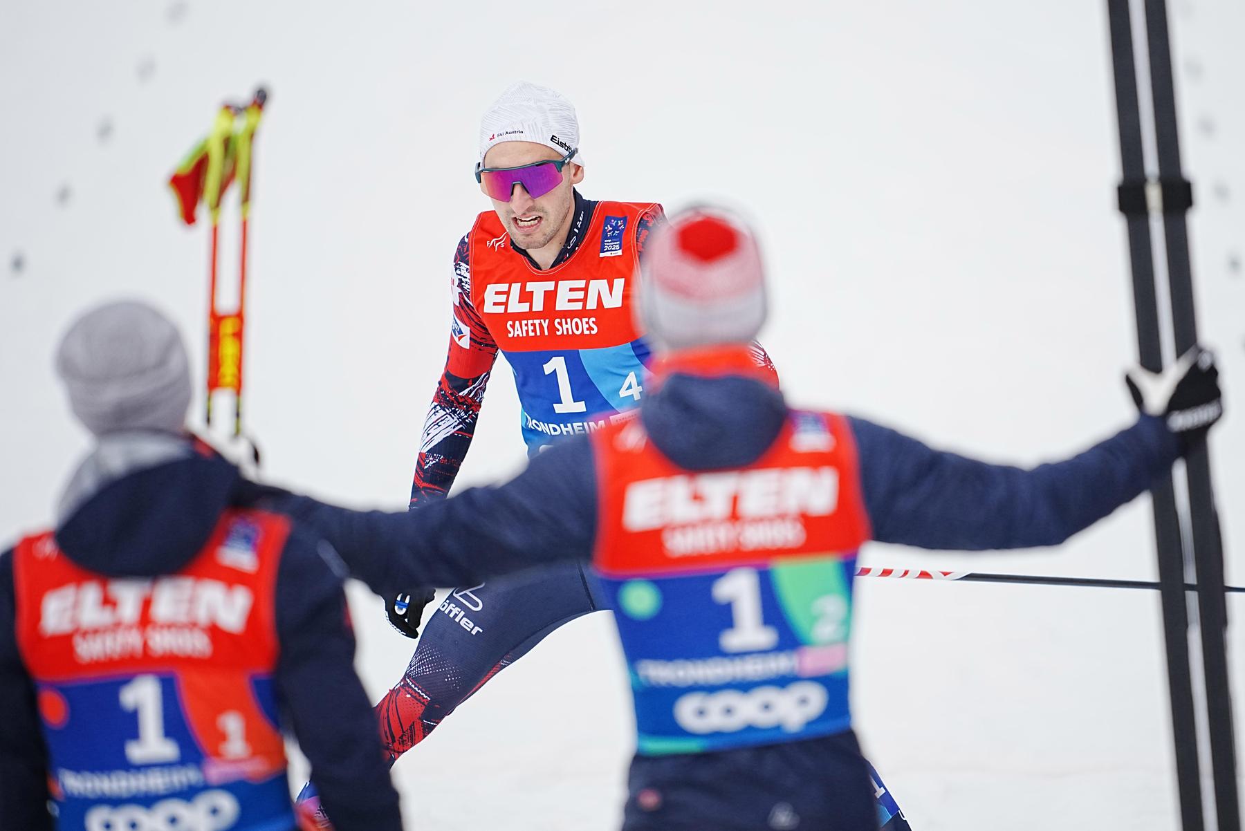 Die Gunst der Stunde: Österreichs Kombinierer holen Silber