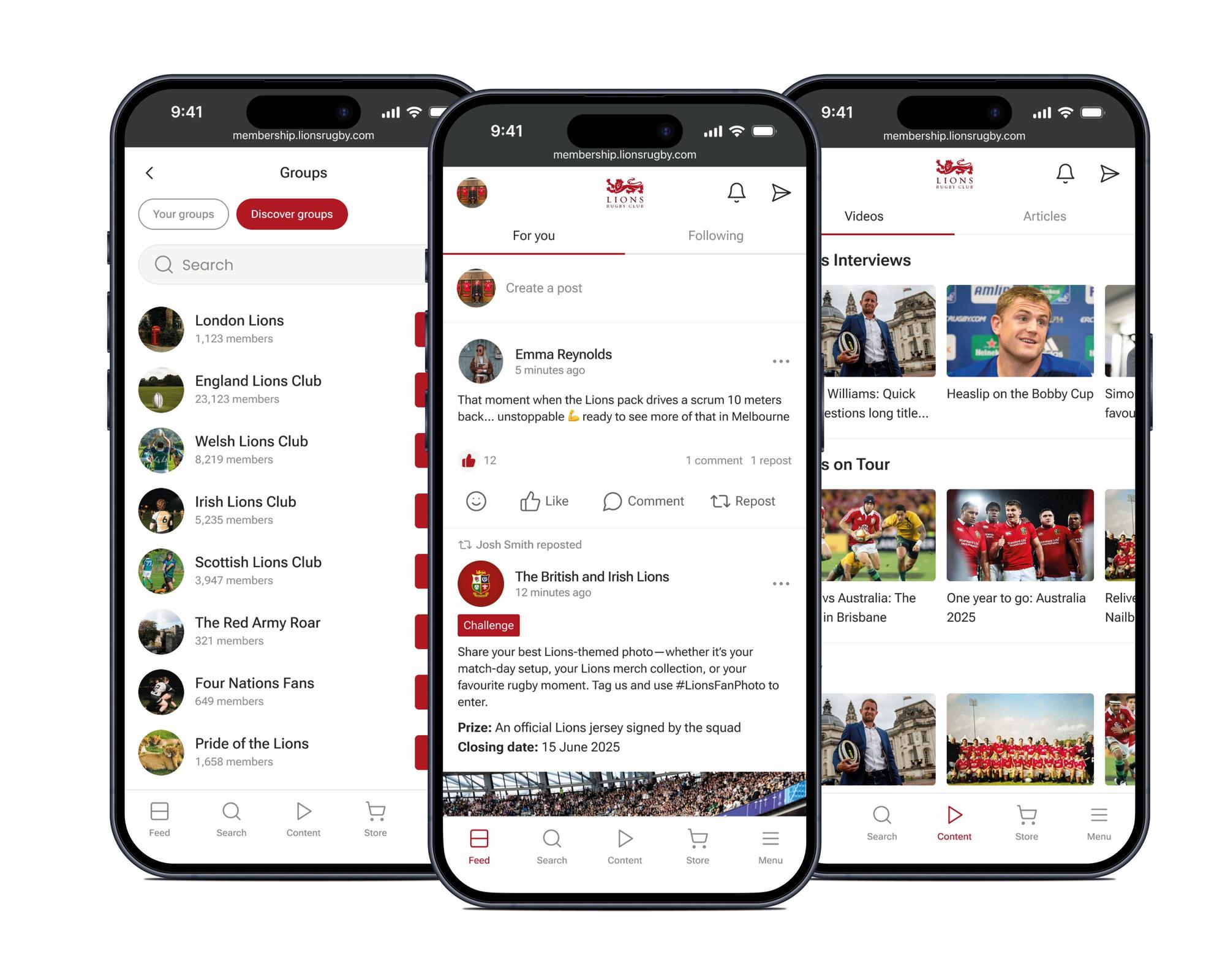 New membership community platform for Yorkshire Lions fans