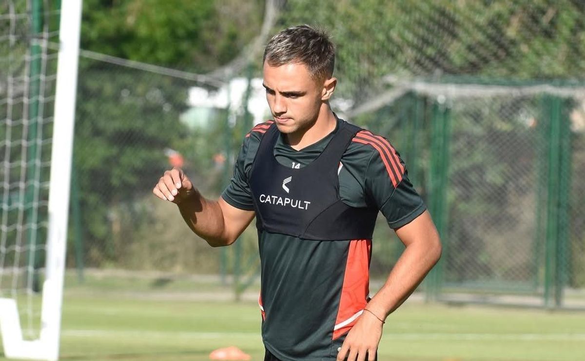 Leandro Peña Biafore volvió a River para recuperarse y a la espera de ...