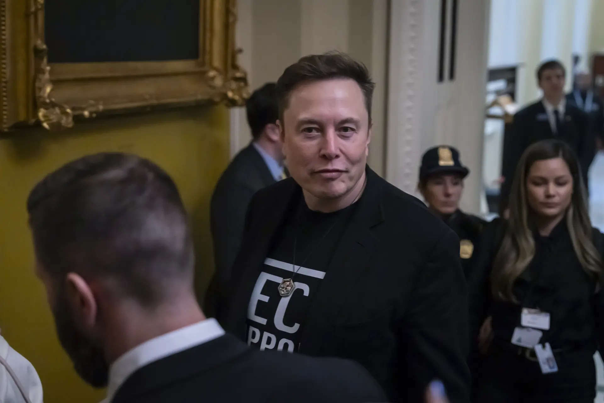 Elon Musk tells Republican lawmakers he's not to blame for federal firings Elon Musk tells Republican lawmakers he's not to blame for federal firings
