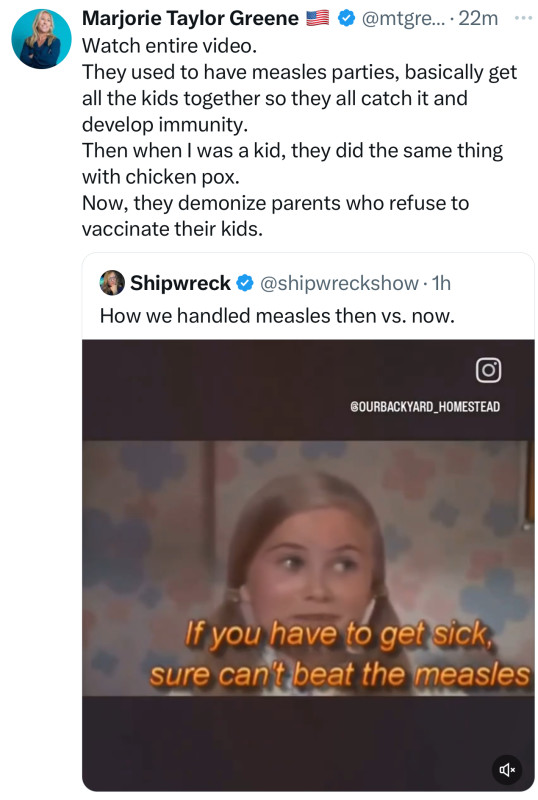 Marjorie Taylor Greene Promotes “Measles Parties” for Kids Amid Deadly ...