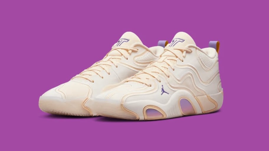 Jayson Tatum's sneakers sport tropical colors for Spring