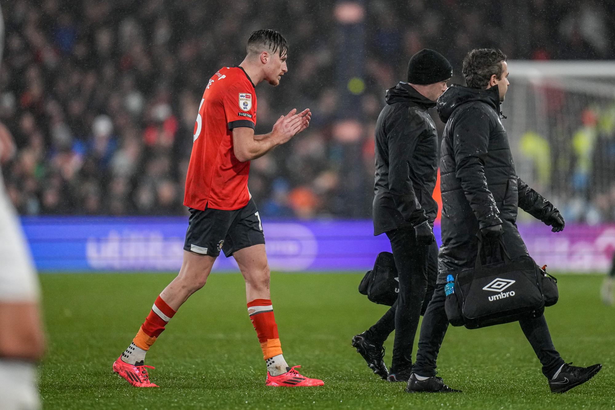 Injury-hit Burke could end his three month absence for Luton this week