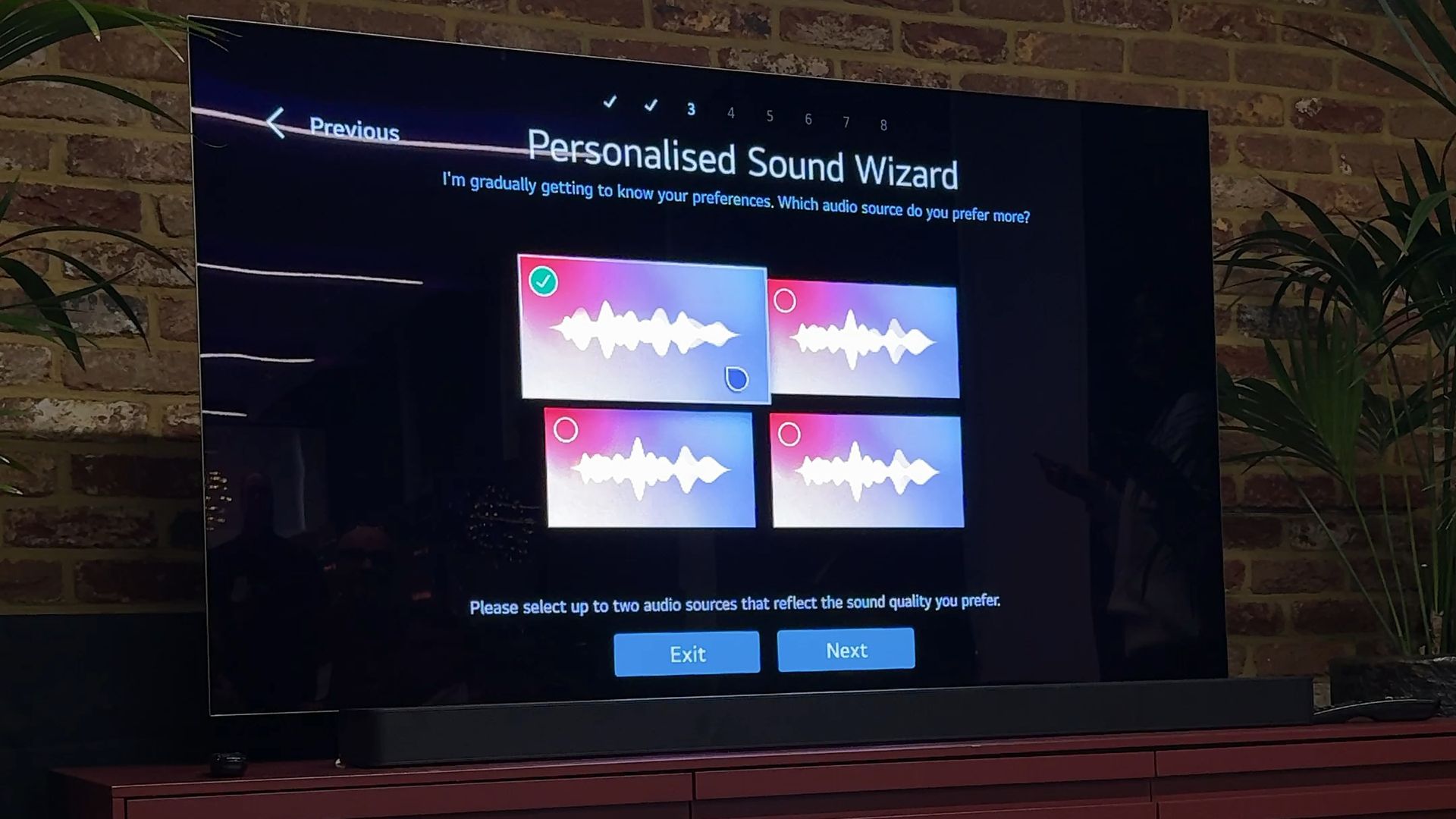 I saw the LG C5 OLED TV's new personalized sound mode in action, and it ...