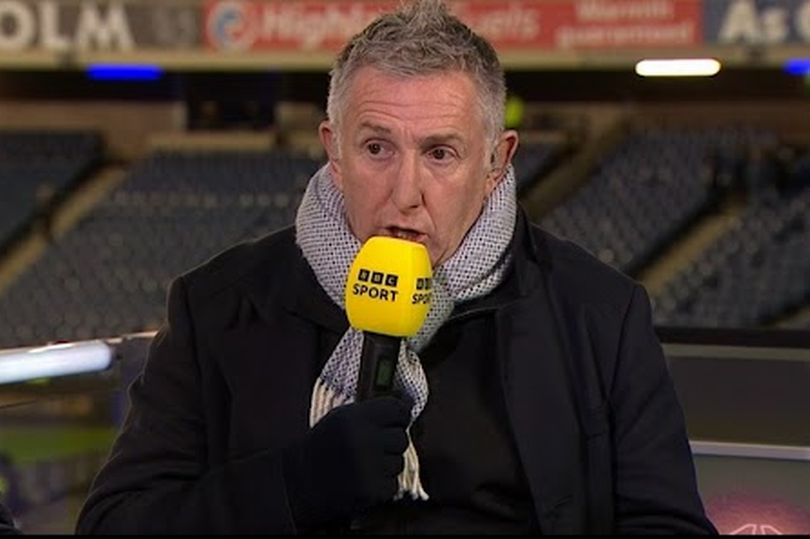 Scotland v Wales BBC commentator was forced to flee during match as ...