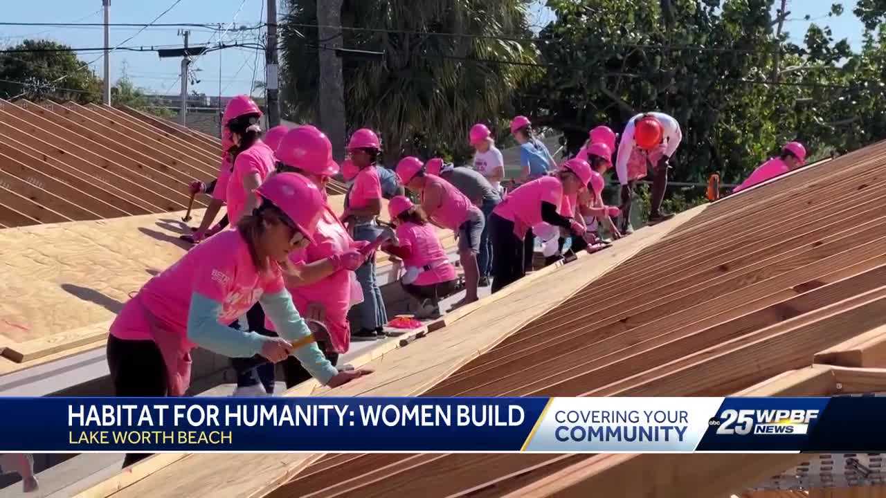 WPBF 25 News team joins Habitat for Humanity's Women Build