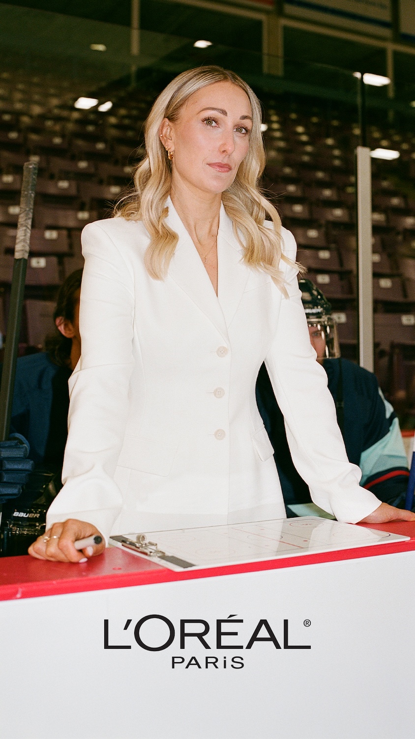 Meet Jessica Campbell, the NHL’s First Full-Time Woman Coach & L’Oréal ...