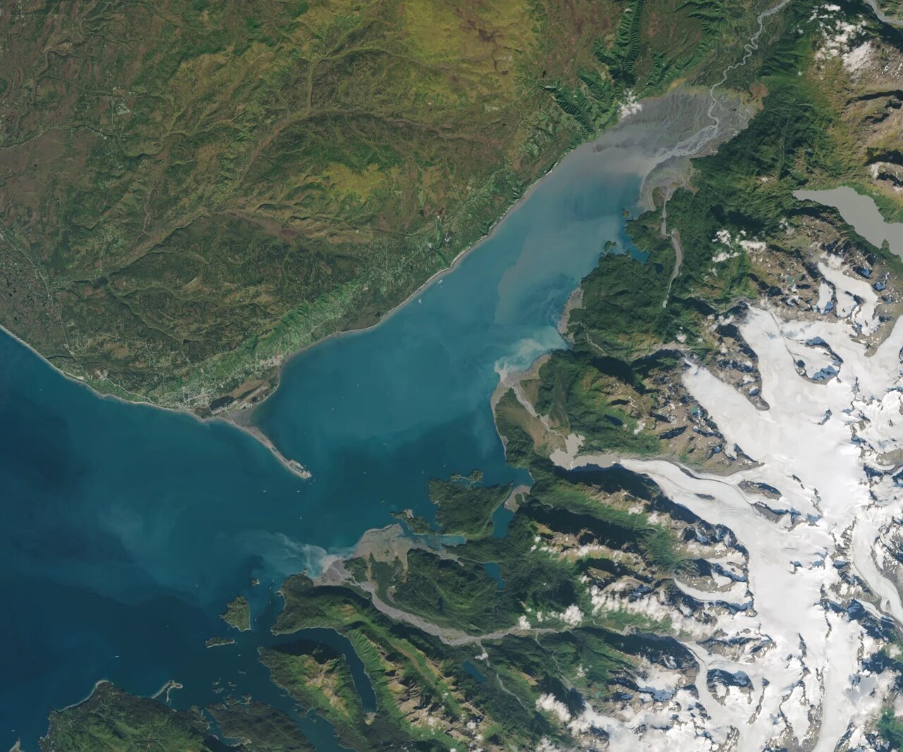 Image: Kachemak Bay's stony waters