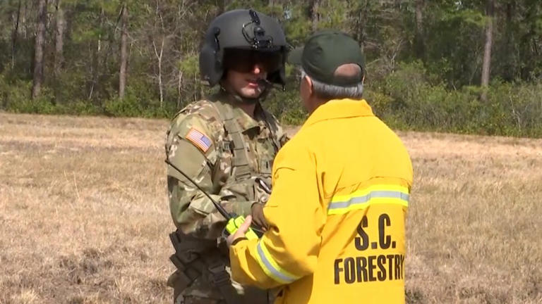 News13 goes behind the scenes of Carolina Forest wildfire with South Carolina Forestry Commission