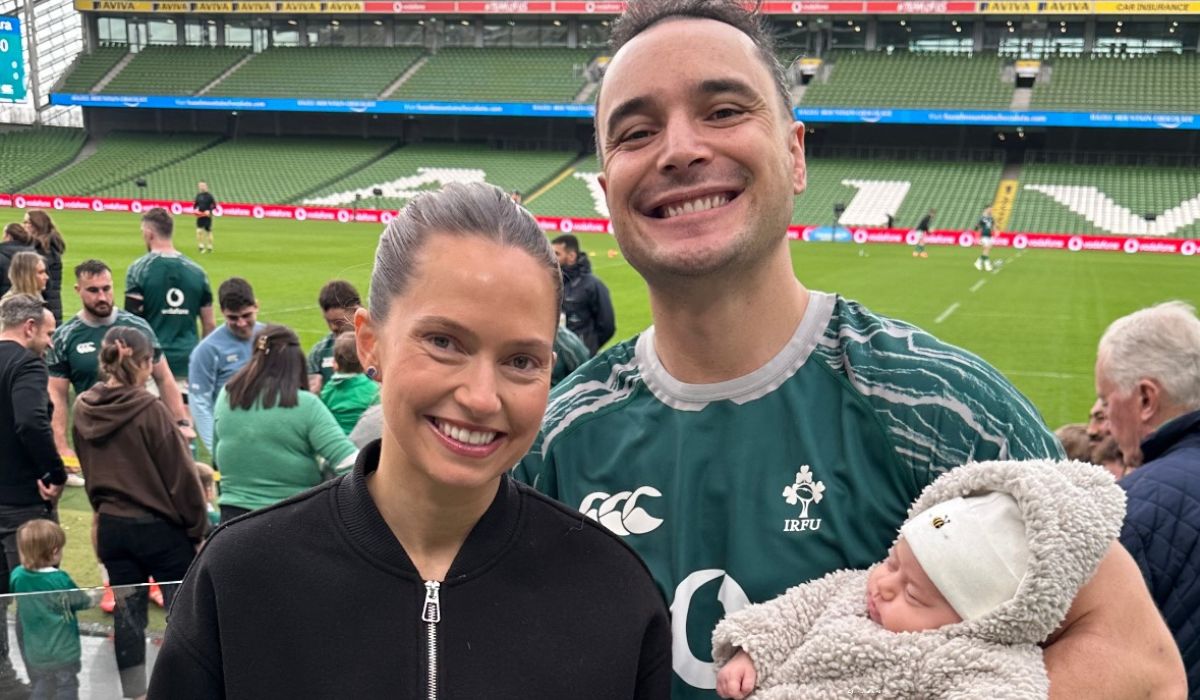PICS: Irish rugby squad joined by their families on 'special' day at ...