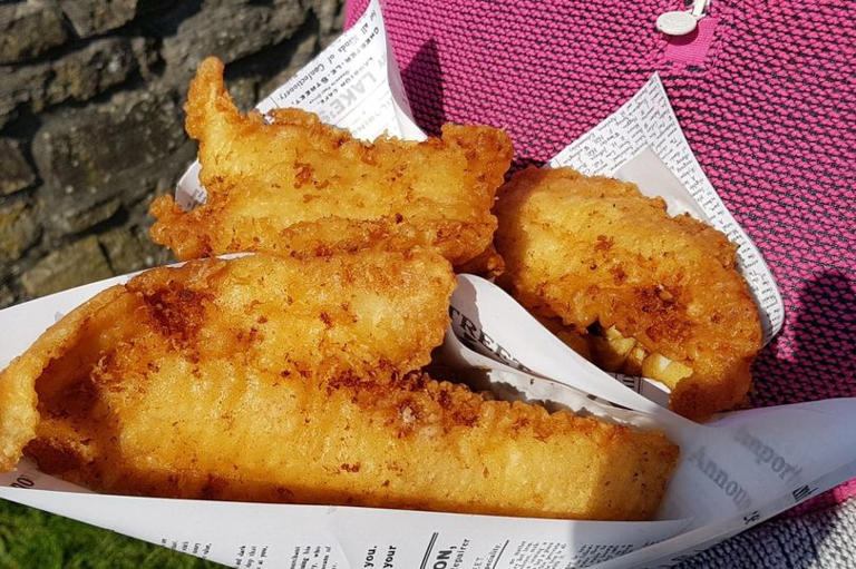 Big Brother star mesmerised by fish and chips from 'back in time' North ...