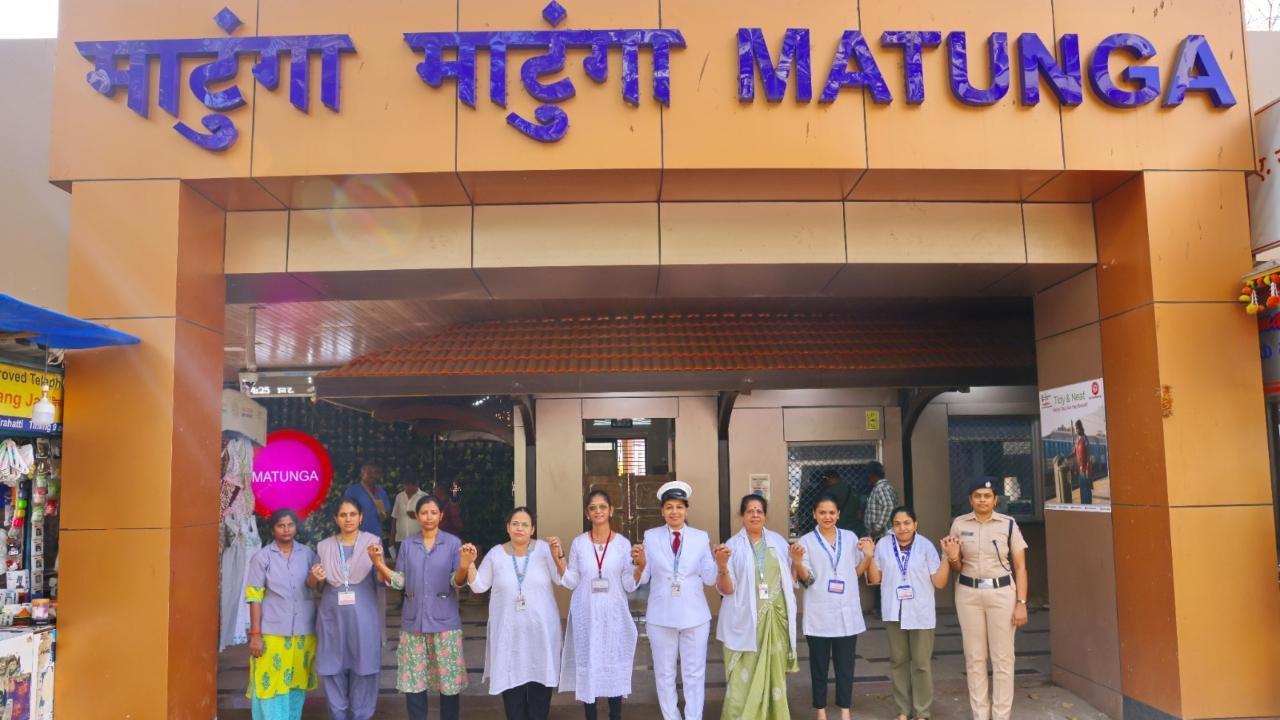 Matunga station becomes Central Railway’s first fully women-operated ...