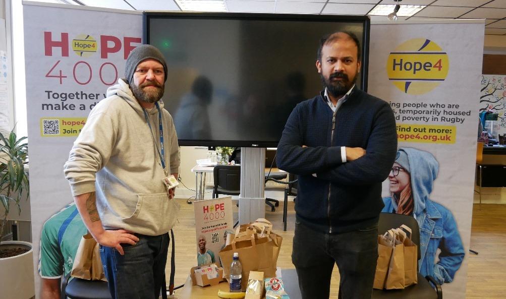 'I hope other businesses are inspired to support Hope4 and Rugby ...