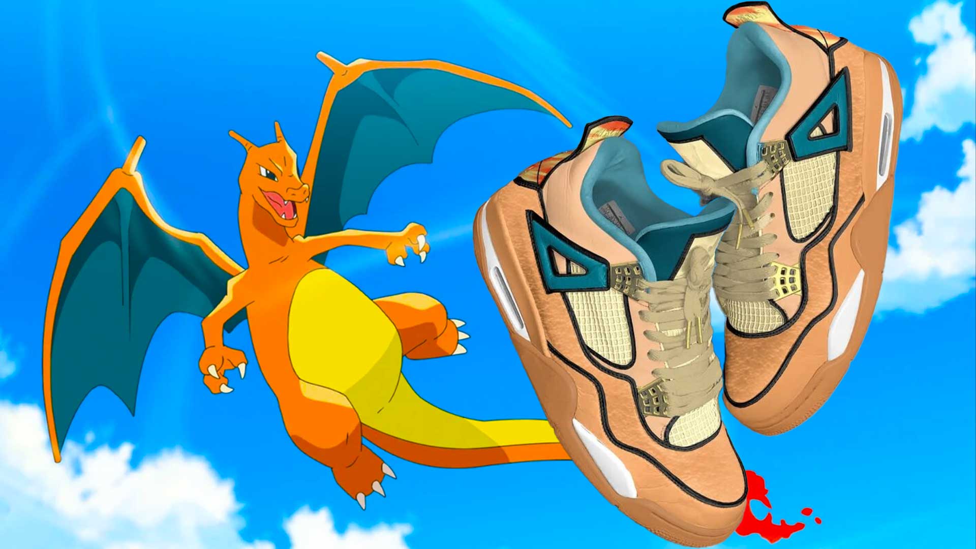 Pokémon x Air Jordan 4 'Charizard' is the fire-type sneaker fans need