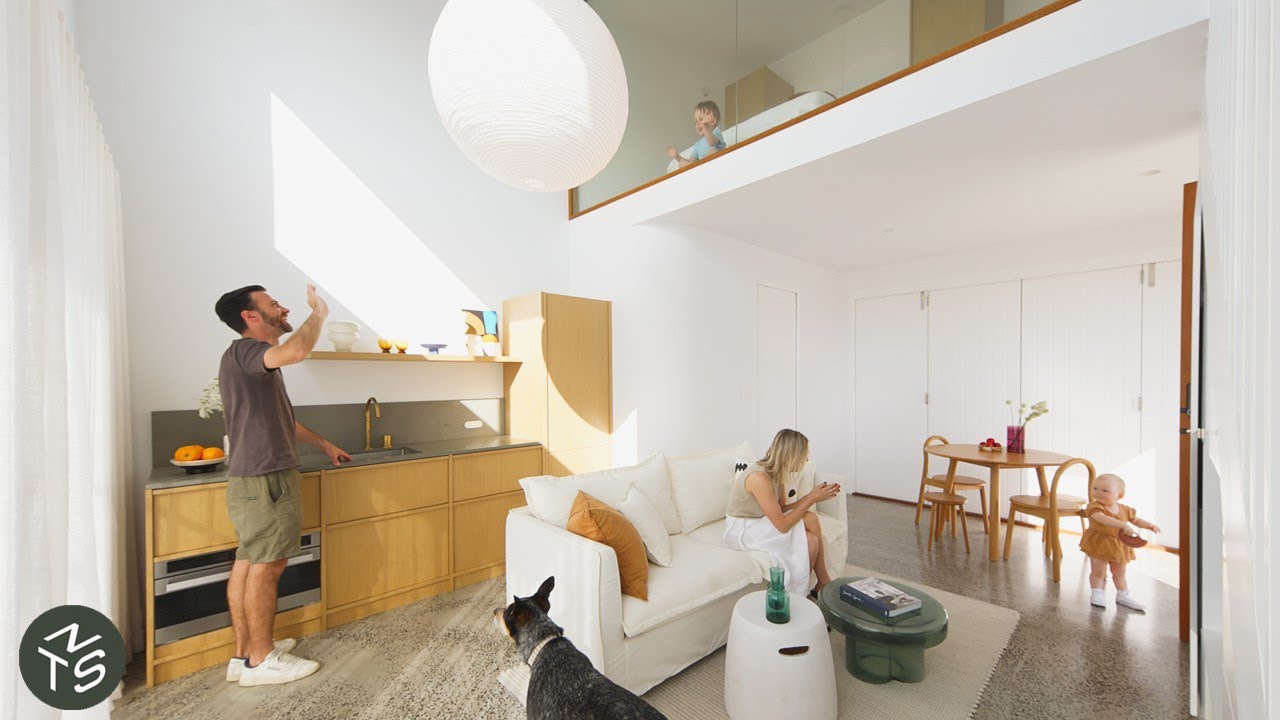 Garage to Beach Studio Transformation, Australia 40sqm/431sqft