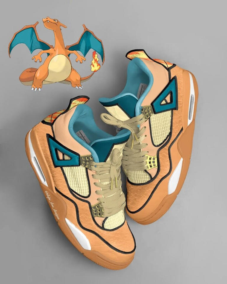 Pokémon x Air Jordan 4 'Charizard' is the fire-type sneaker fans need