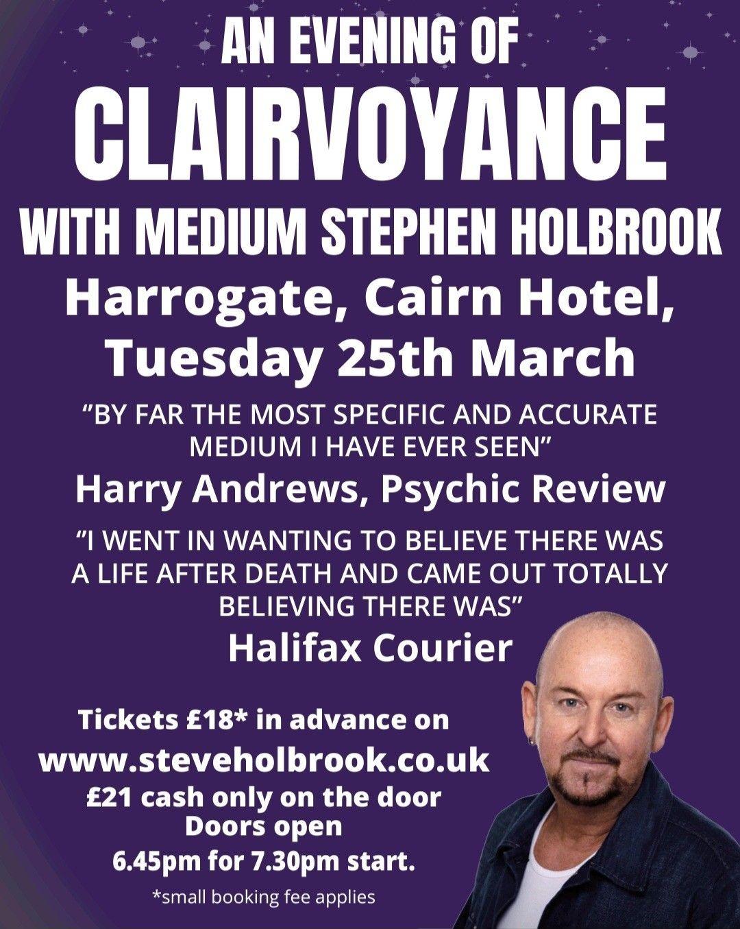 An Evening of Clairvoyance with Medium Steve Holbrook