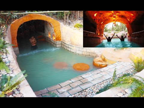 Digging to Build the Most Beautiful Underground Swimming Pool ...