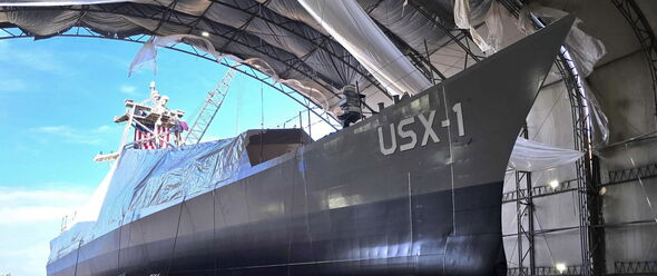 'Ghost' warship that doesn't need crew officially launched this week by ...