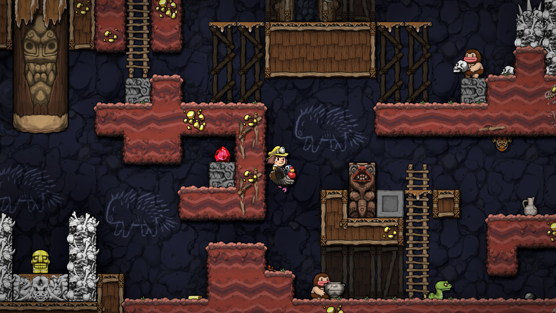 Spelunky 2 got shadow-dropped on PS5, now runs at 120 fps
