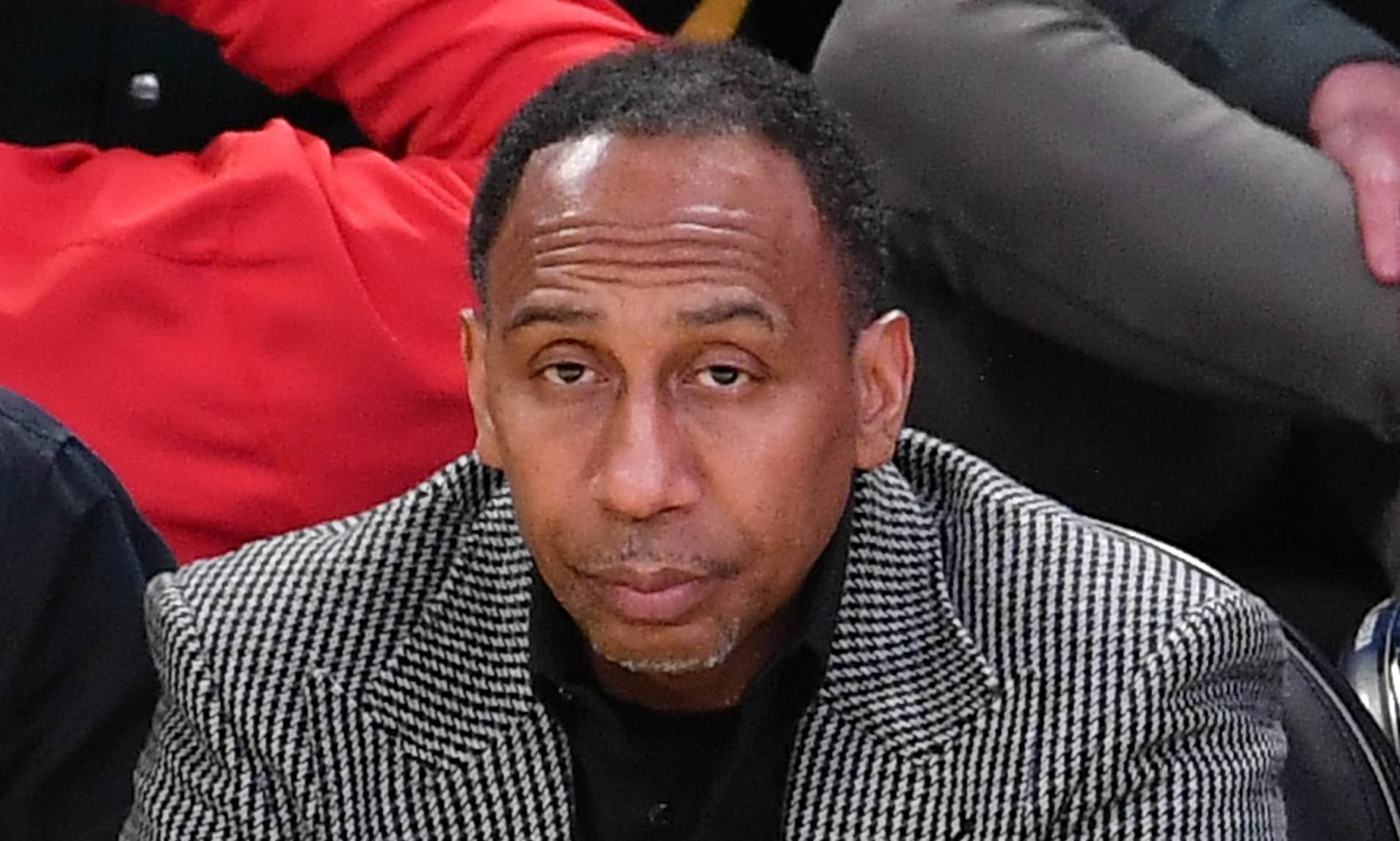 Stephen A. Smith breaks silence on his heated courtside exchange with ...