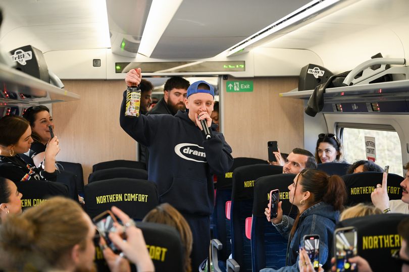 Manchester's Aitch shows off northern pride new 'Northern Comfort' campaign