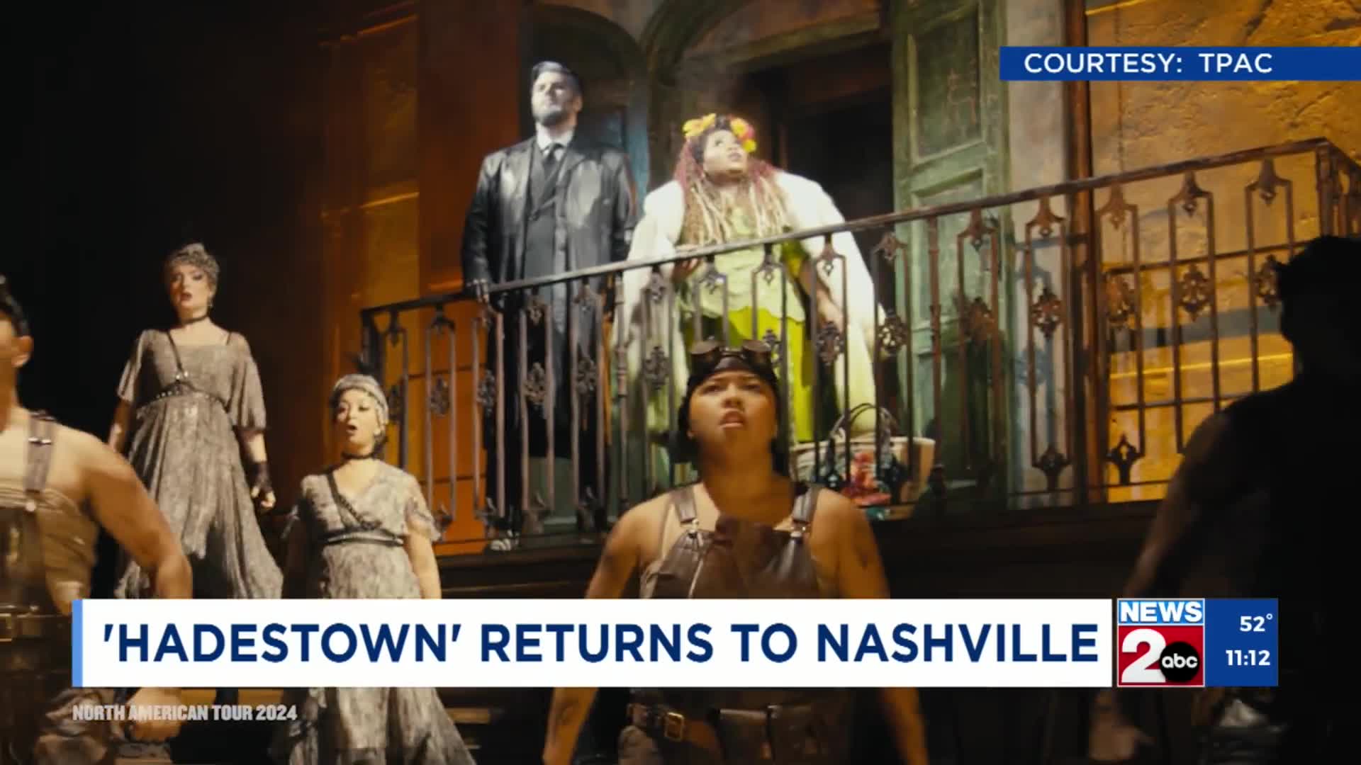 ‘Hadestown’ brings mixture of music, mythology to TPAC