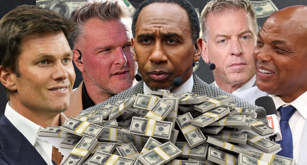 Who are the highest paid personalities in sports media?