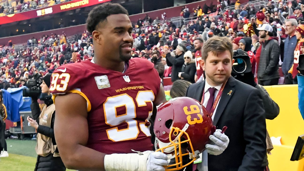 Commanders release DT Jonathan Allen ahead of free agency