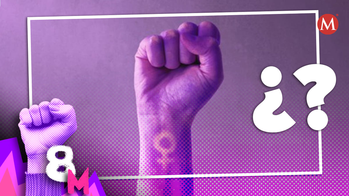 ¿Por qué todo se pinta de morado, verde, rosa y naranja el 8M? Esta es ...