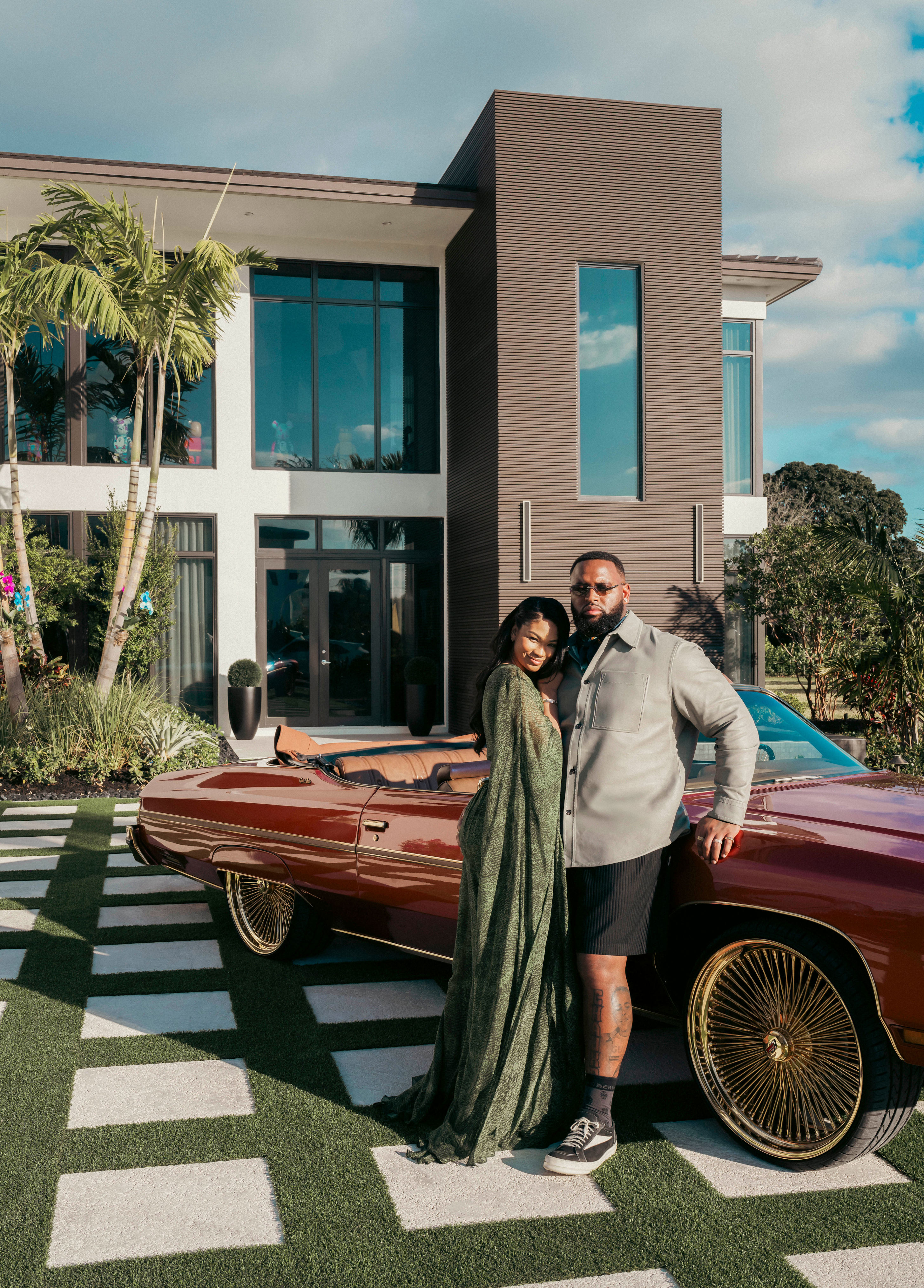 Inside Chanel Iman and Davon Godchaux’s Slice of South Florida Paradise