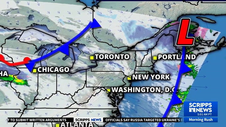Weekend Weather Alert: Snow, Wind, and Rain Sweep Across U.S.