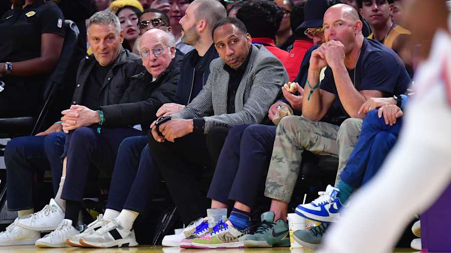 Stephen A. Smith reveals reason behind LeBron James' angry courtside ...