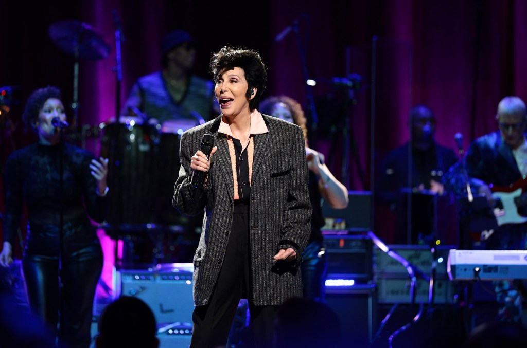 Cher Does Elvis Drag, Sings ‘Walking in Memphis' & More Knockout ...