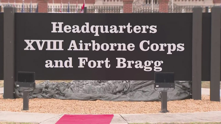Back to Bragg: Fort Bragg renamed after WWII hero