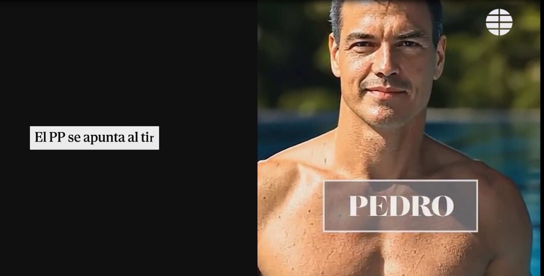 Il video virale che imbarazza il premier spagnolo Sanchez. Ma è un fake