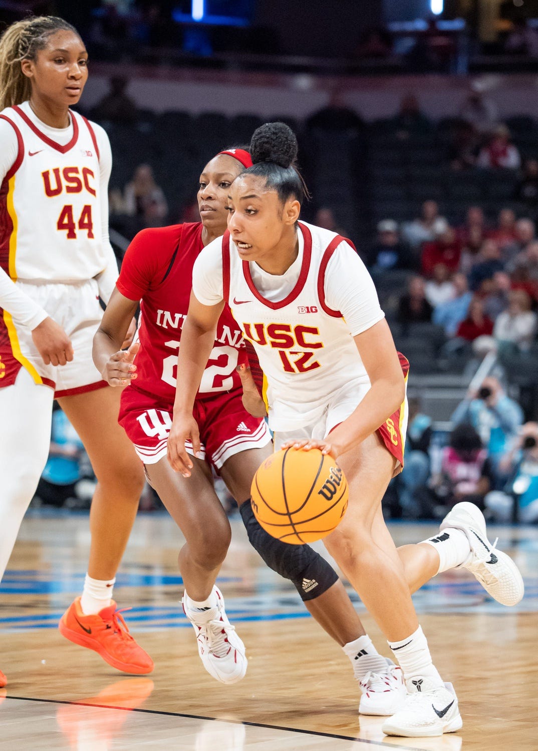 USC women handle body-clock challenge, move to Big Ten semifinals