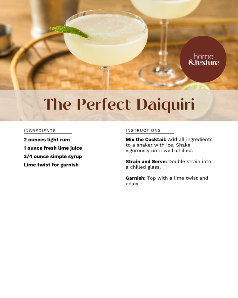 Daiquiri Recipe