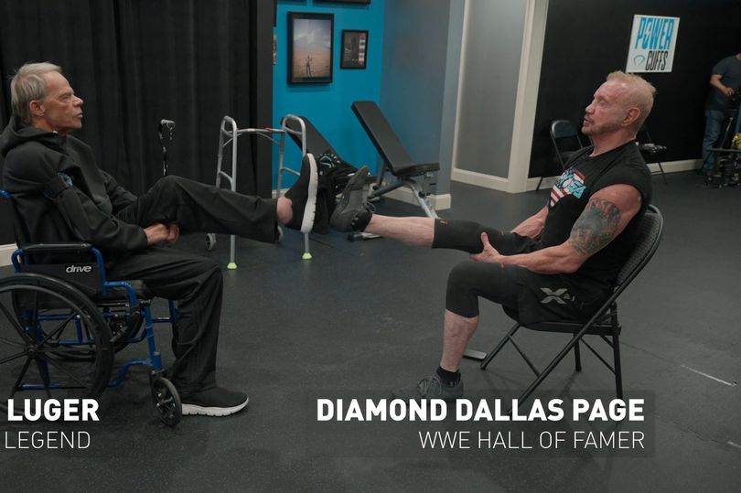 WWE icon paralysed in freak accident gets out of wheelchair as he ...
